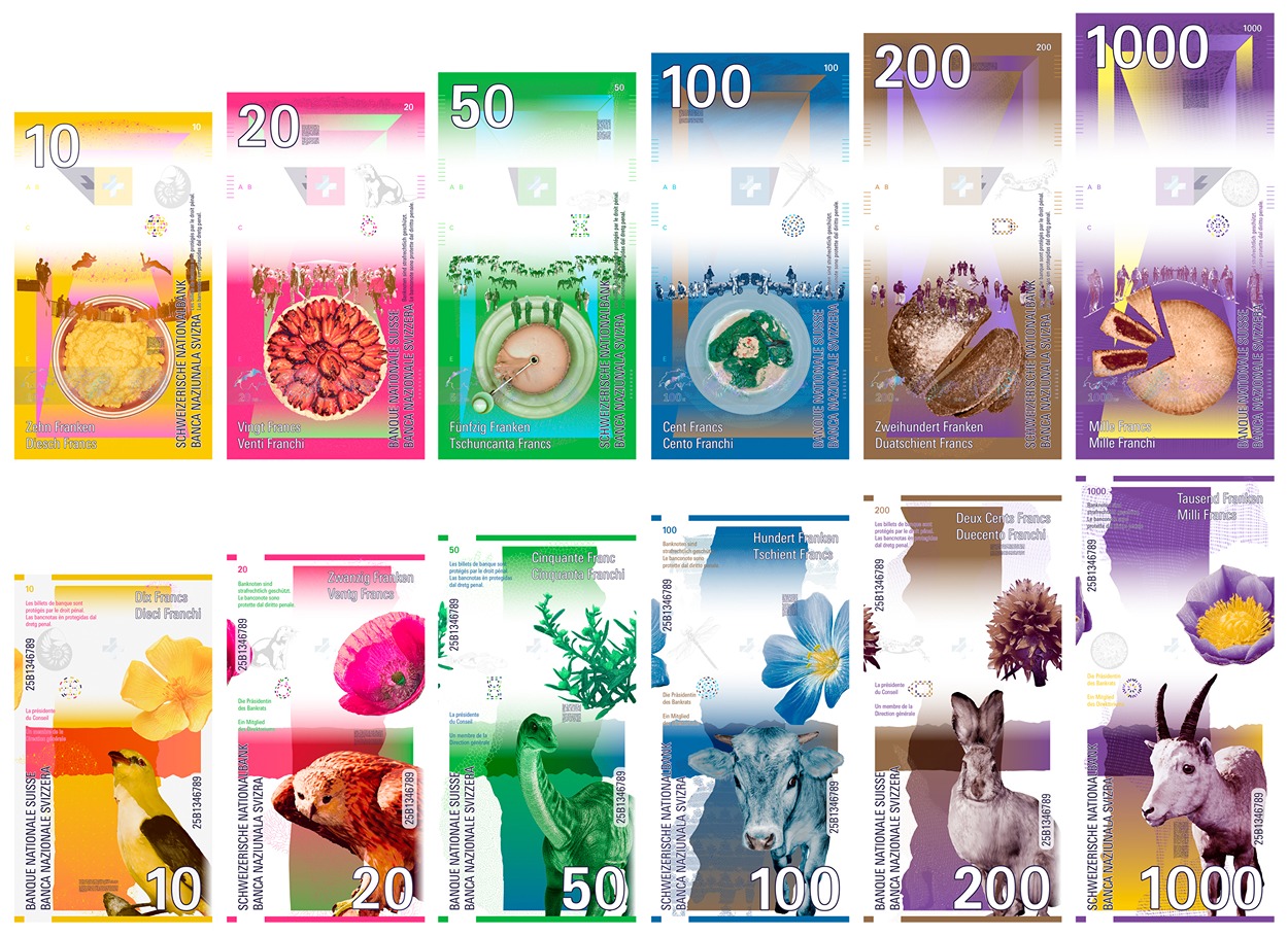 (Bilder) Banknoten Schweiz Serie 10 - Hier können Sie abstimmen und die ...