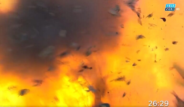 (Video) Sechseläuten 2025: Böögg hielt 26 Minuten und 30 Sekunden - es ...